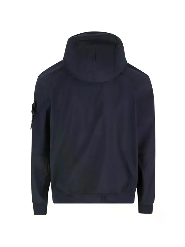 Stone Island Soft Shell-r Hooded Jacket