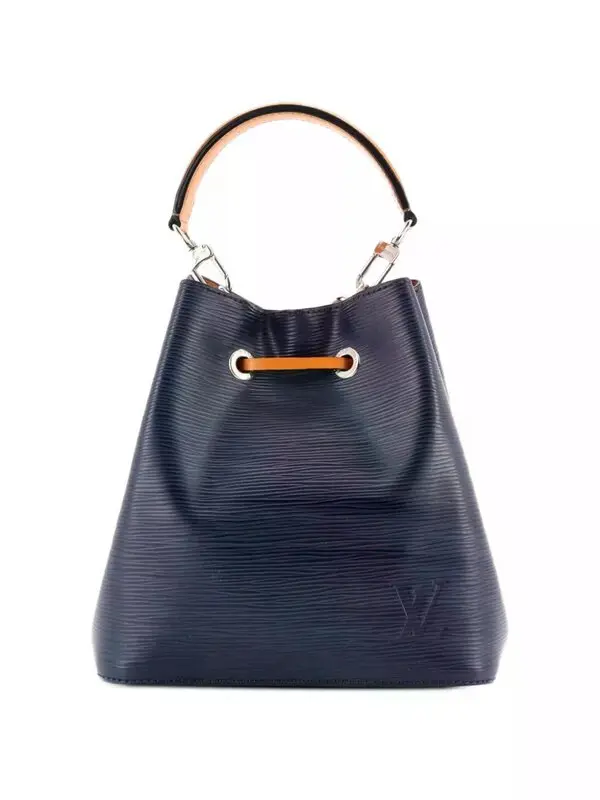 LOUIS VUITTON Neonoe Handbag Epi Leather Bb Bucket Bag - Blue