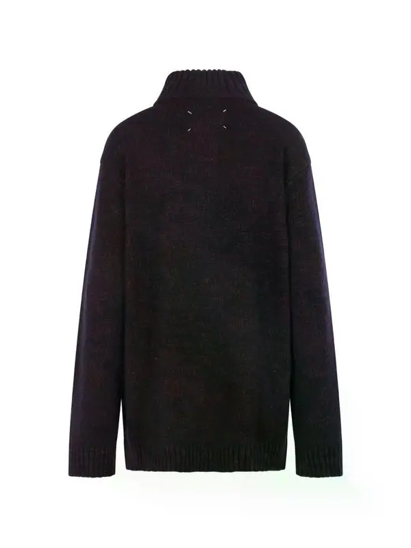 MAISON MARGIELA Half-zip Knitted Sweater