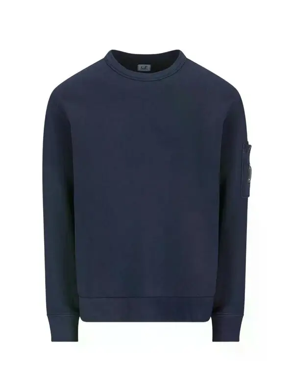 C.P. COMPANY Lens-detail Sweatshirt - Blue