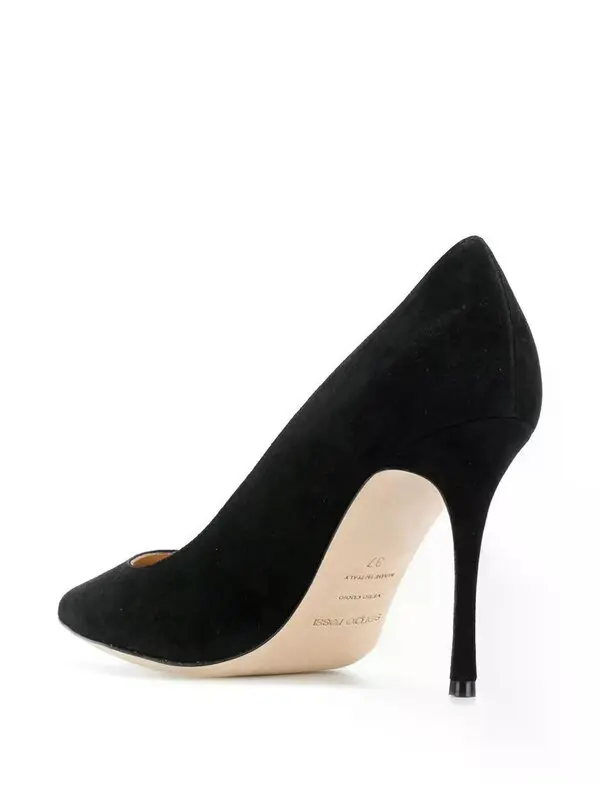 SERGIO ROSSI Godiva Suede Heeled Pumps