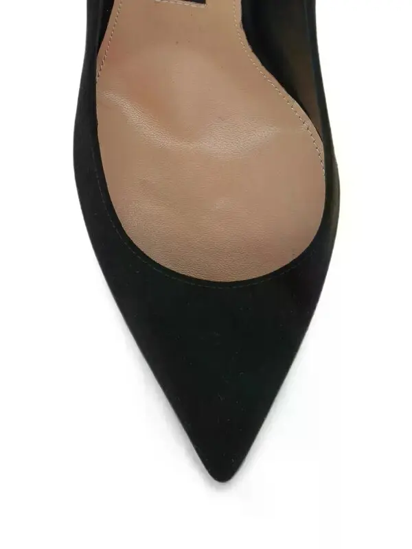 SERGIO ROSSI Godiva Suede Heeled Pumps