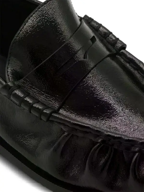 Rag & Bone Lexi Ruched Leather Loafers