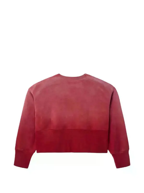 GV GALLERY Graphic-print Cropped Sweater