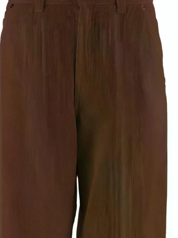 HAIKURE Corduroy Straight-leg Trousers
