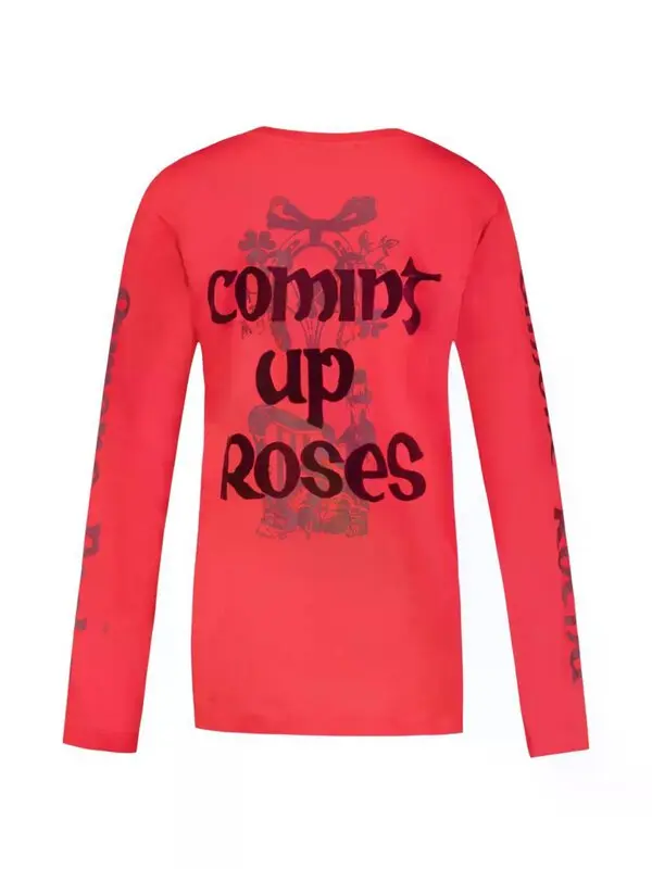 Simone Rocha Long Sleeve Graphic T-shirt