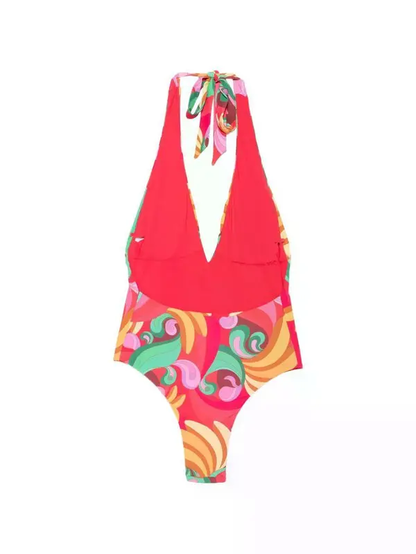 Farm Rio Halterneck Swimsuit