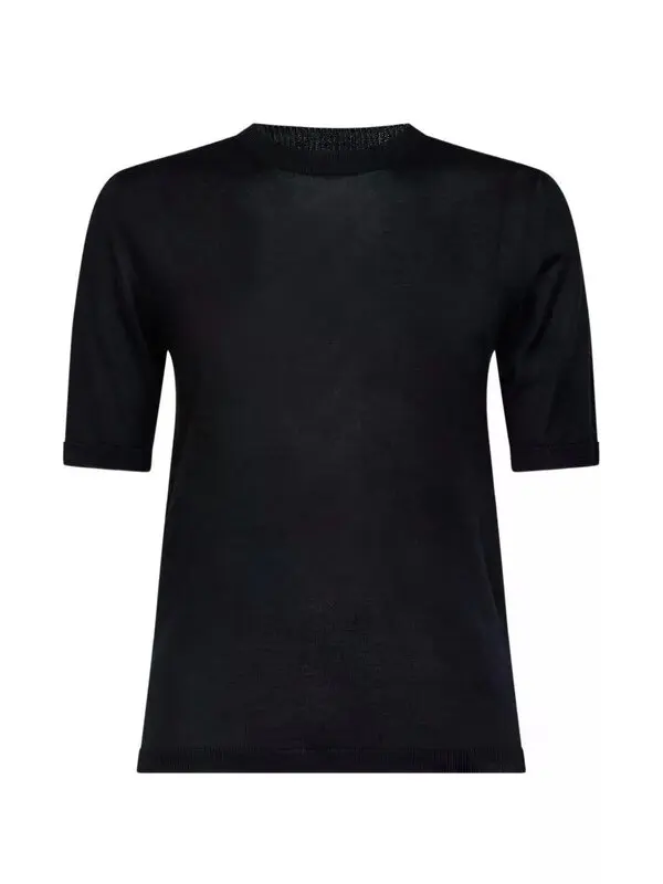 Max Mara Aceti Short-sleeve Sweater - Blue