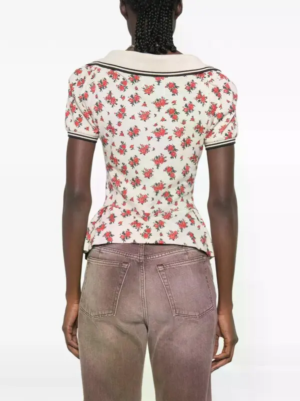 VIVIENNE WESTWOOD Monday Floral-print Top