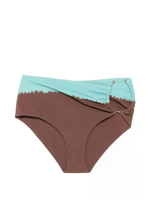 Christopher Esber U Prong Ombre Bikini Briefs - Brown
