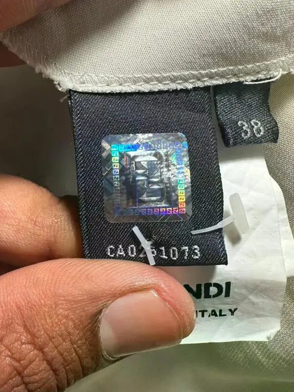 Fendi Poncho Mini Dress