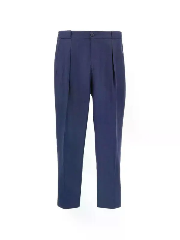 BRIGLIA 1949 Portobellos Tailored Trousers - Blue