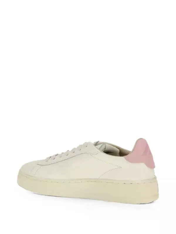 AUTRY Dallas Leather Sneakers - Neutrals