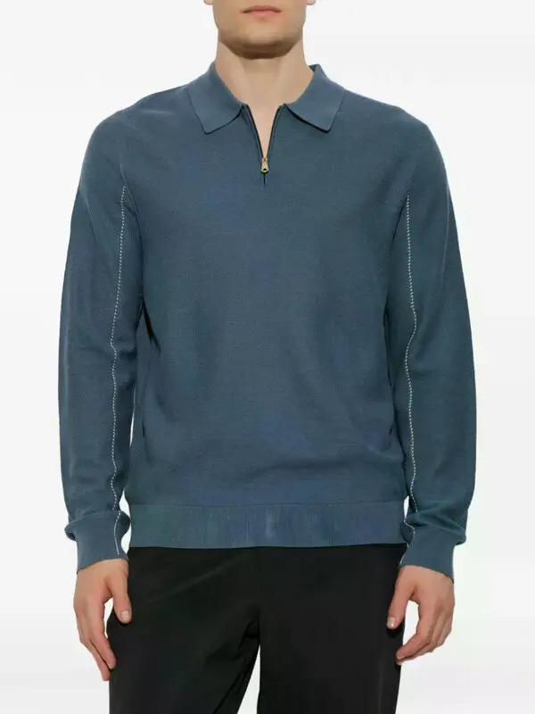 Paul Smith Quarter-zip Long-sleeve Sweater