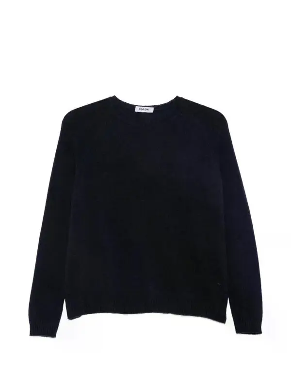 BASE Round-neck Sweater - Blue