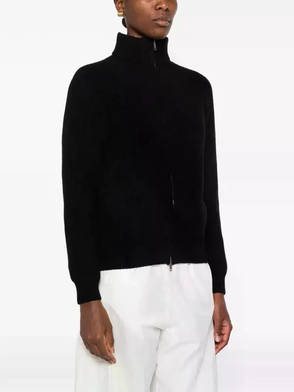 BASE Zip-fastening Cardigan