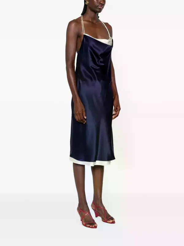 Tove Joss Cowl-neck Midi Dress