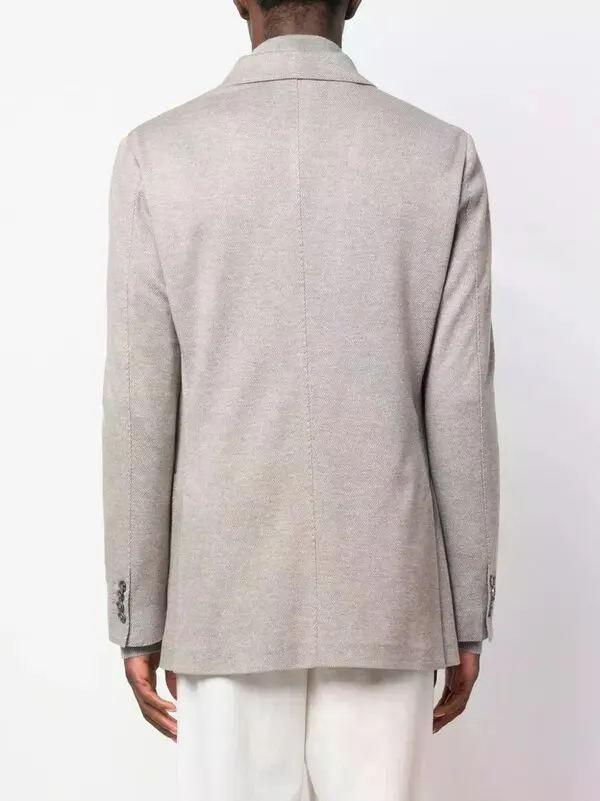 MANDELLI Single-breasted Notched-lapels Blazer