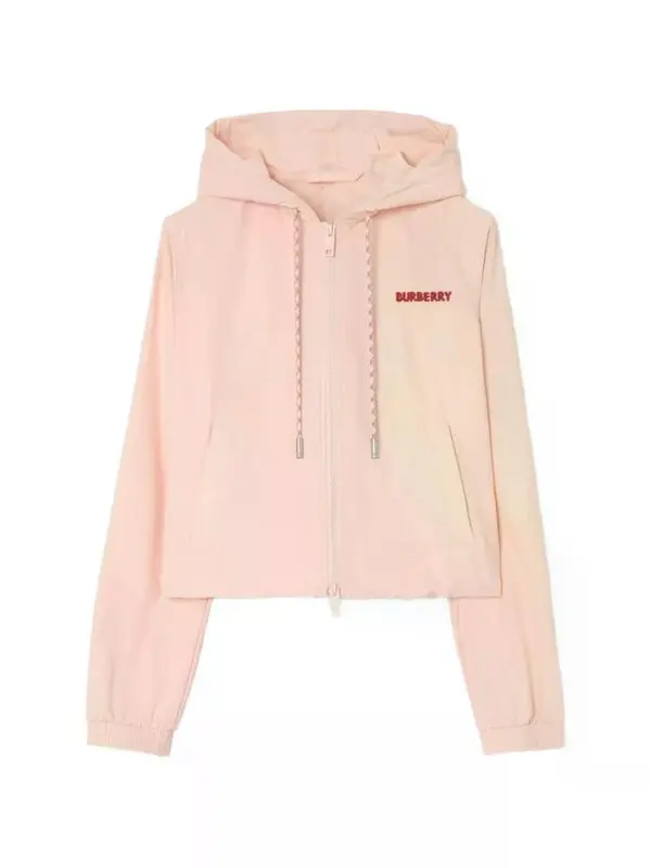 Burberry Heart Knight Stretch Nylon Hooded Jacket