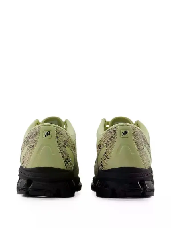 NEW BALANCE 1890a Snakeskin-effect Panelled Sneakers - Green
