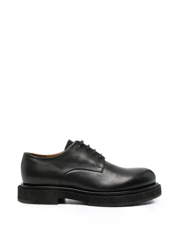 Officine Creative Leather Lace-up Derby Shoes - Black