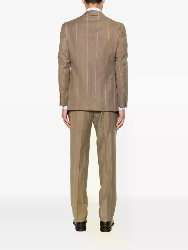 GABRIELE PASINI Double-breasted Pinstriped Suit