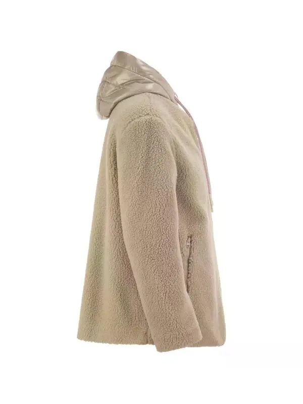 Herno Hooded Teddy-effect Jacket