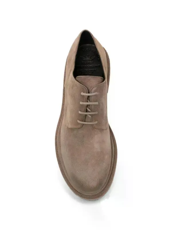Officine Creative Suede Chunky-sole Derby Shoes