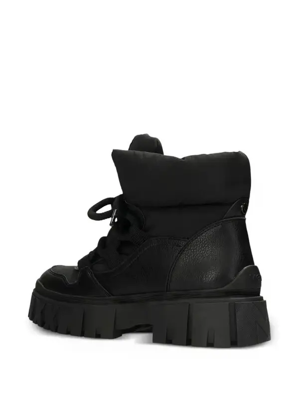 MEXX Quilted Lace-up Combat Boots