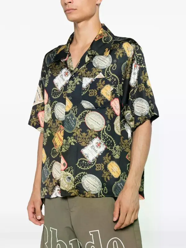 Rhude Graphic-print Short-sleeve Shirt