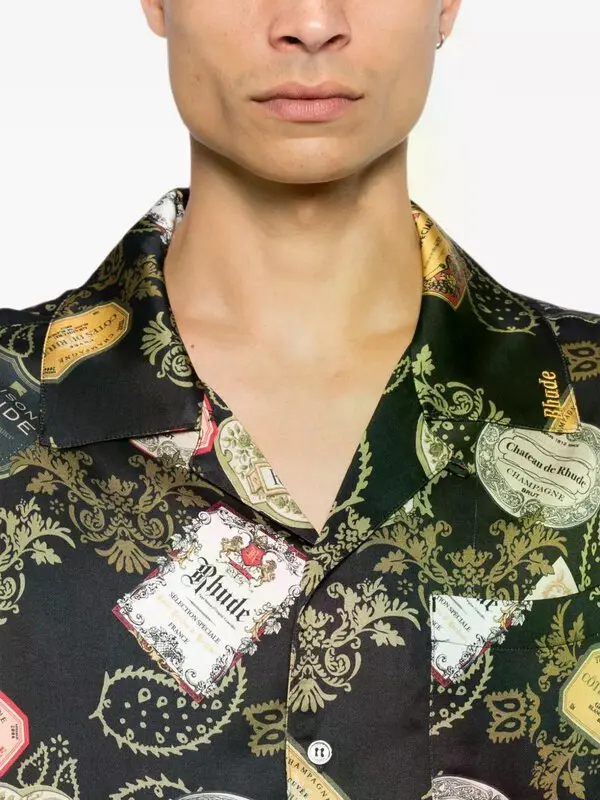 Rhude Graphic-print Short-sleeve Shirt