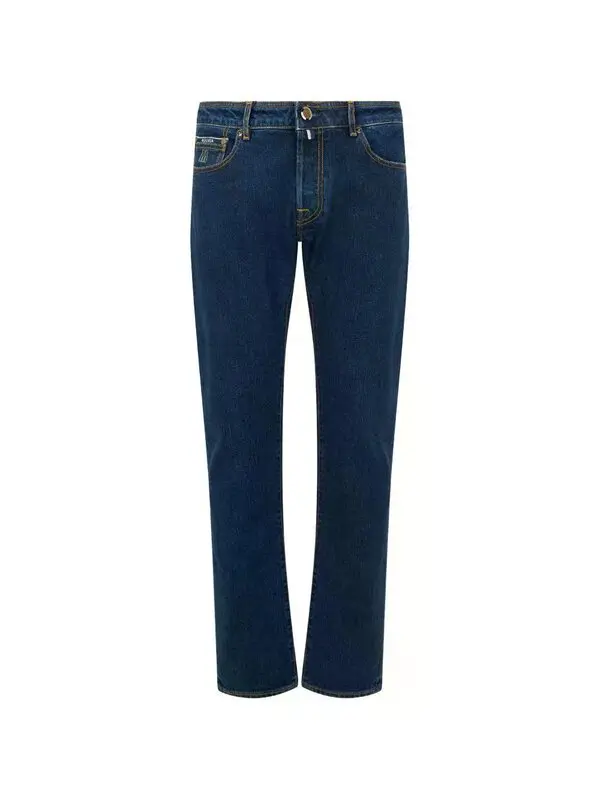 MOORER Five-pocket Jeans - Blue
