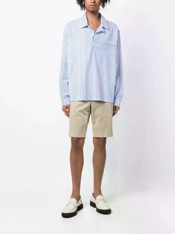 PT TORINO Pressed-crease Bermuda Shorts