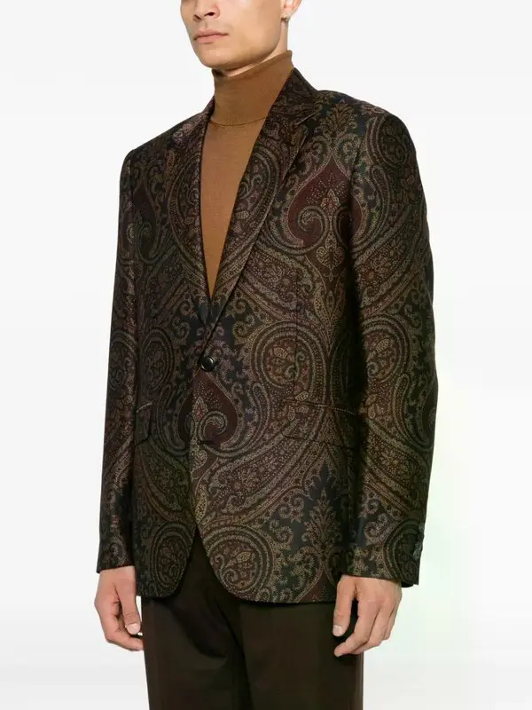 Etro Paisley-print Blazer