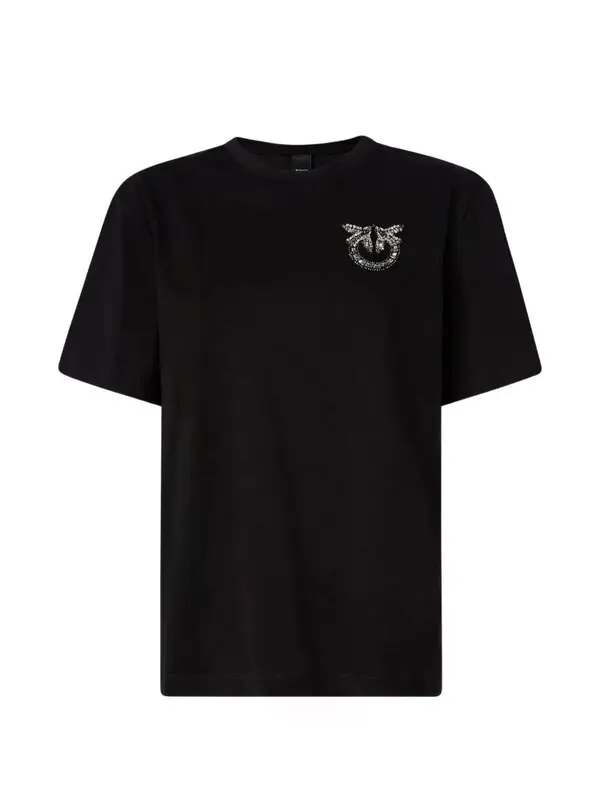 Pinko Love Birds T-shirt - Black
