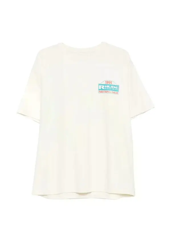 Rhude Graphic-print T-shirt - Yellow