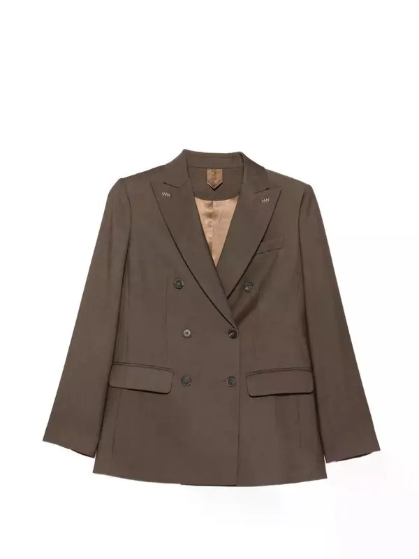 Max Mara Double-breasted Peak-lapel Blazer