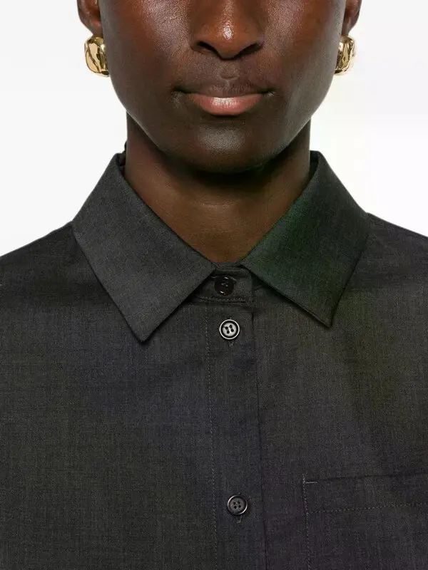Max Mara Button-up Chest-pocket Shirt