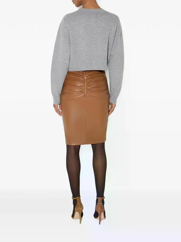 Elisabetta Franchi Raglan-sleeve Cropped Cardigan