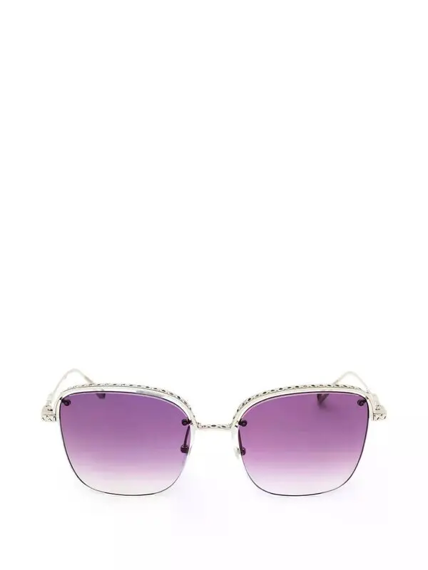 Chopard Logo-detail Sunglasses - Silver
