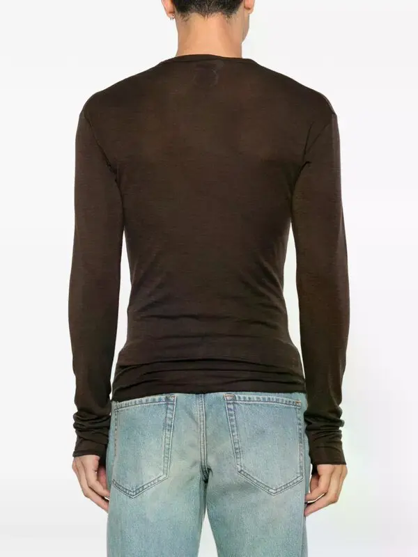 Dsquared2 Logo-patch Virgin Wool Sweater