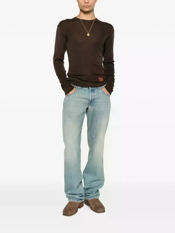 Dsquared2 Virgin Wool Long Sleeve Sweater