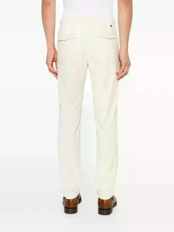 PT TORINO Corduroy-textured Straight-leg Trousers