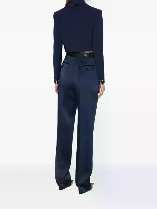 Elisabetta Franchi Stretch Satin Trousers