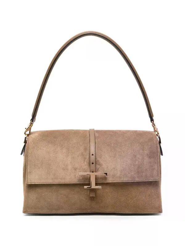 TOD'S T Timeless Shoulder Bag - Brown