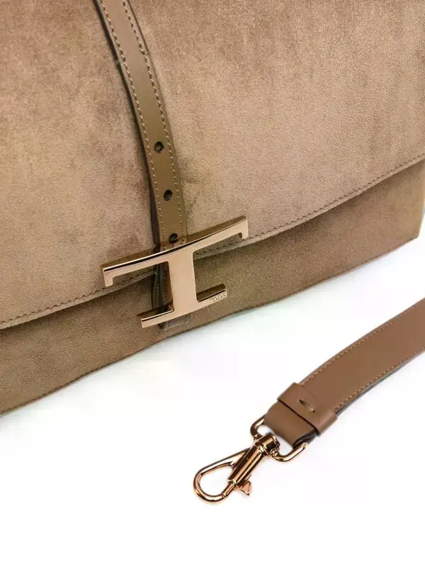 TOD'S T Timeless Shoulder Bag - Brown