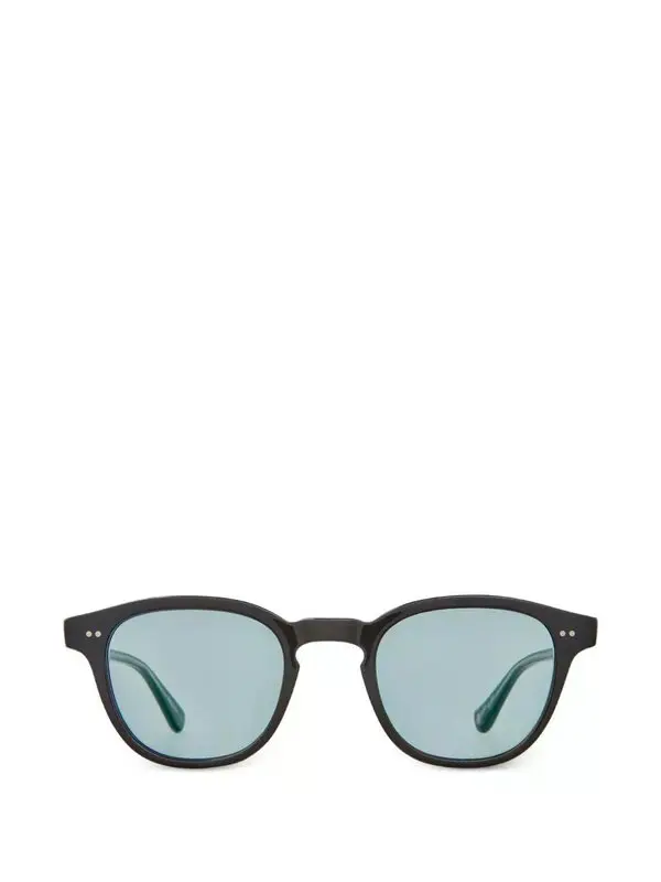Garrett Leight Evan Sun Round-frame Sunglasses - Black