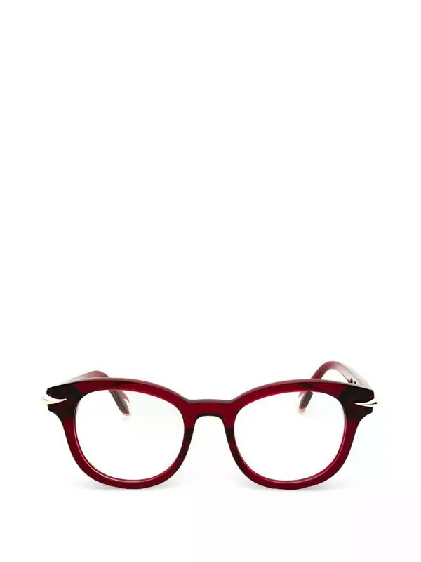 Roberto Cavalli Round-frame Glasses - Red