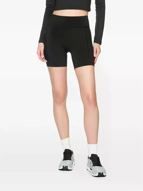On Logo-print Tight Shorts