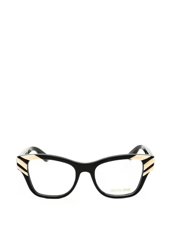 Roberto Cavalli Square-frame Glasses - Black